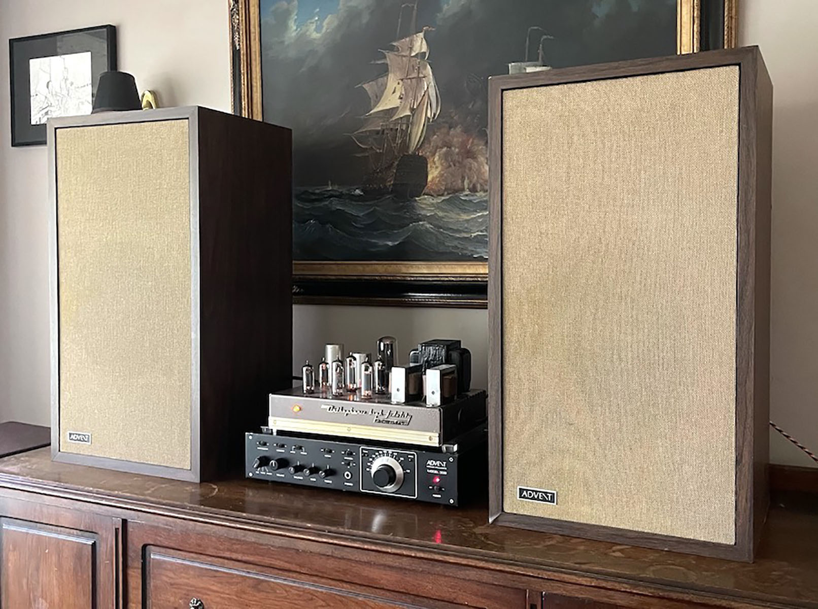 Advent Model 300 and RCA Console Pull EL84 Amplifiers: The Budget ...