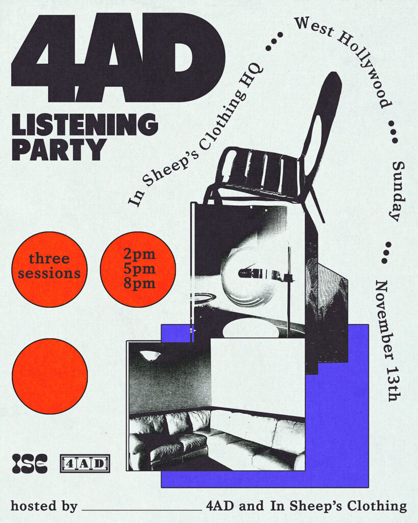 4AD Listening Party | In Sheeps Clothing