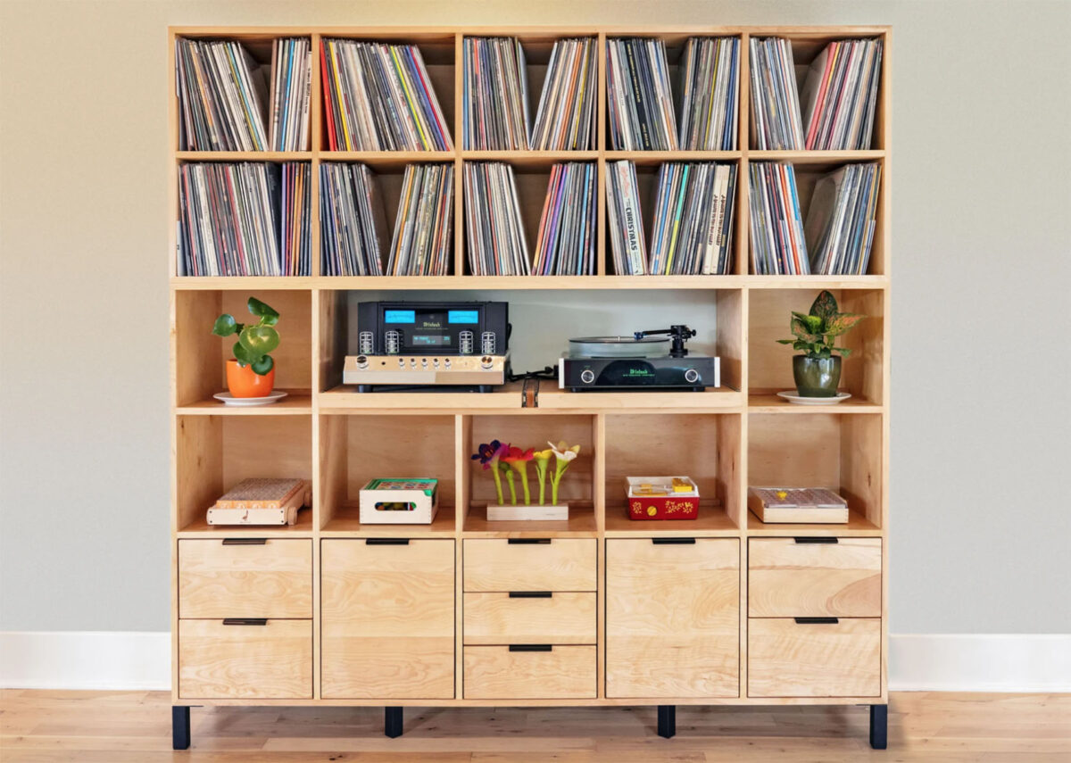 Storing your records: (Non-Ikea) solutions for housing vinyl via ...