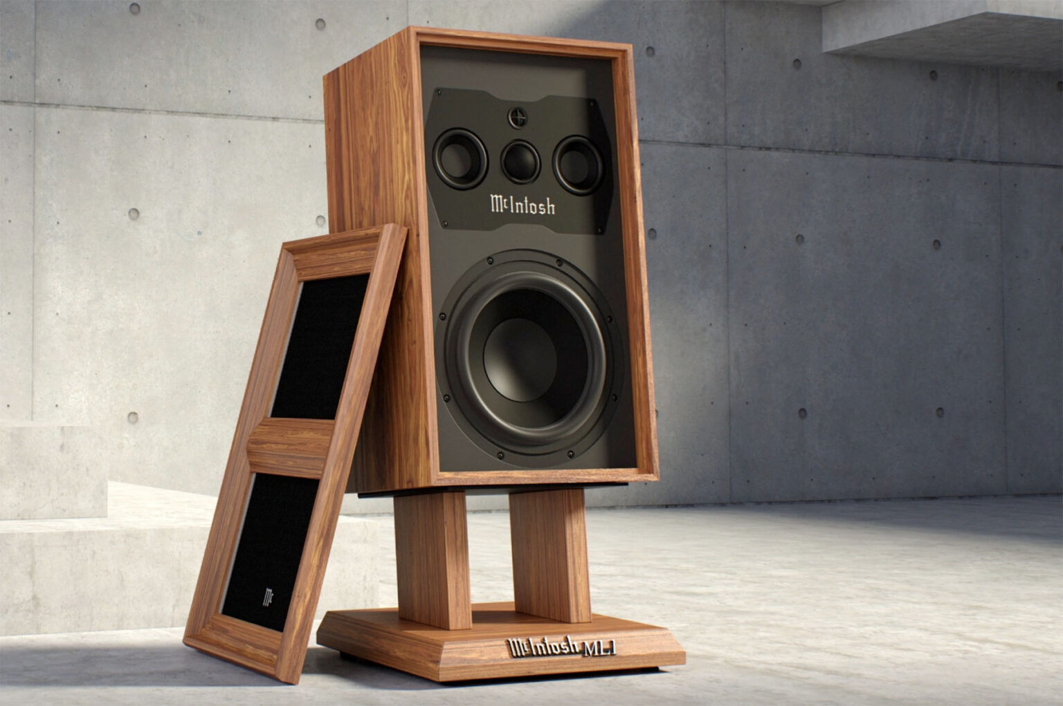 McIntosh’s ML1 MKII Loudspeaker Delivers Modern Sound From A Vintage ...