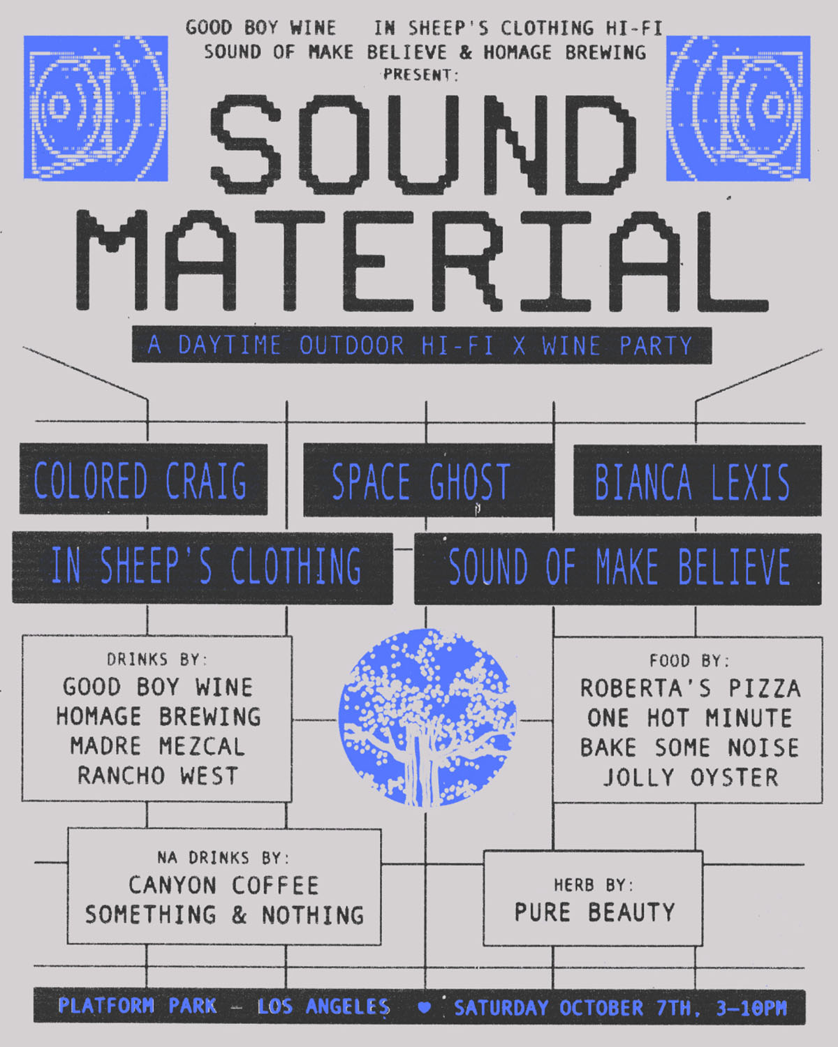Sound Material: A Daytime Outdoor Hi-Fi Sound x Wine Party | In Sheeps ...