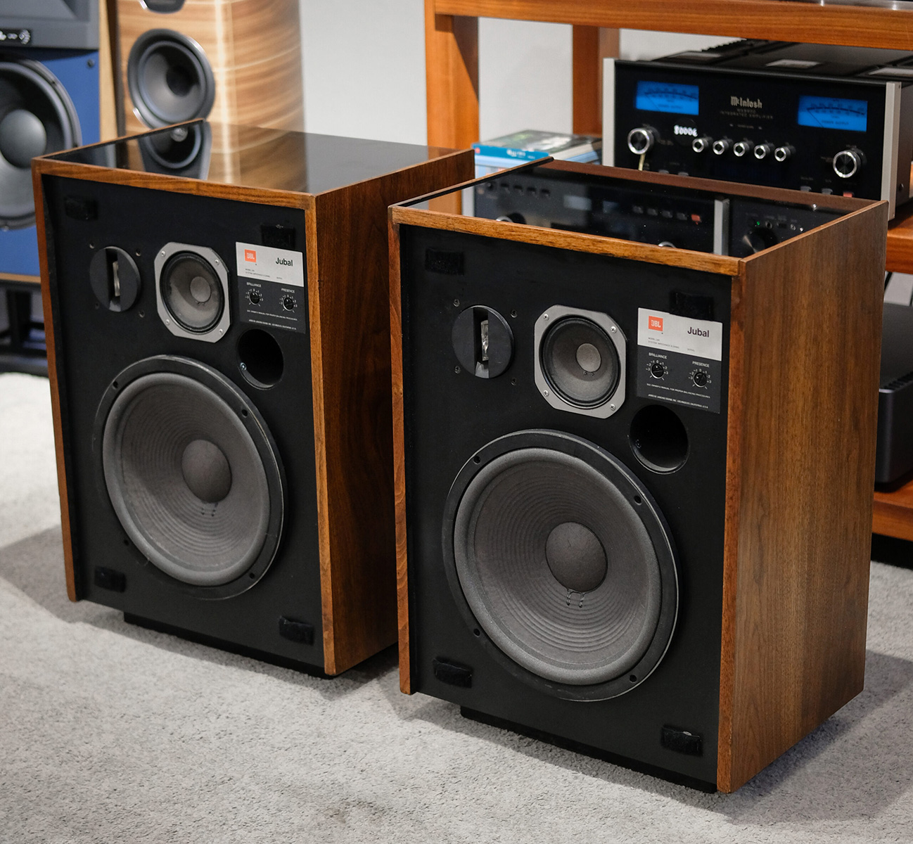 JBL L65 Jubal: A beautiful glass top wood framed speaker from the ’70s ...