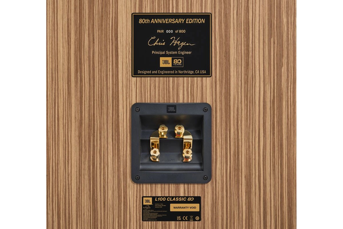 JBL Celebrates 80 Years of the Iconic L100 with Limited Natural Oak ...